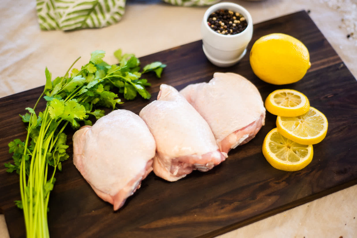 THIGH CUTLET SKIN ON (1KG) - YCC Poultry